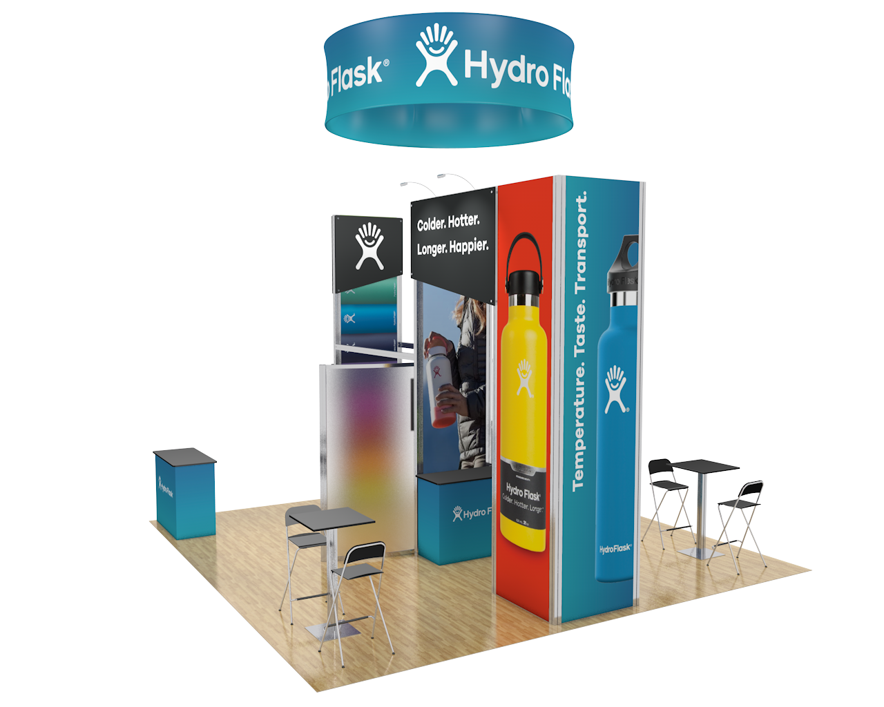 Modular Island Exhibit 2020.06 | Trade Show Booth Display