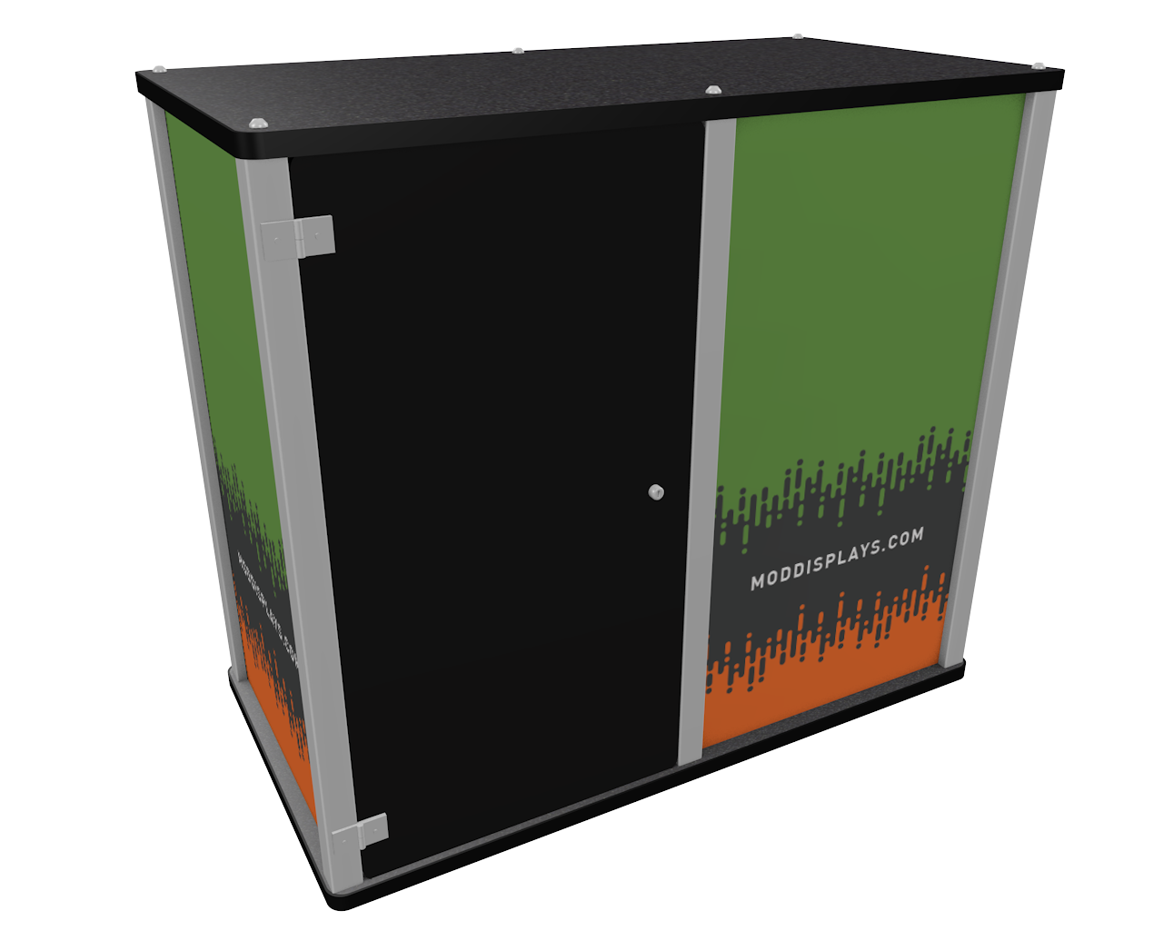 Exhibitline LC3 Locking Counter | Trade Show Counter