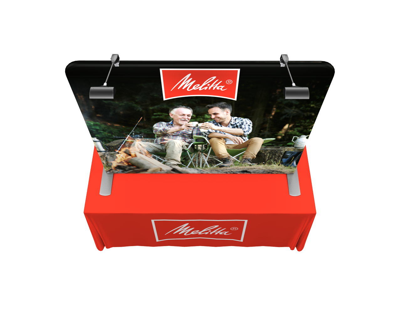 Waveline 6ft Flat Tabletop Kit | Trade Show Booth Display