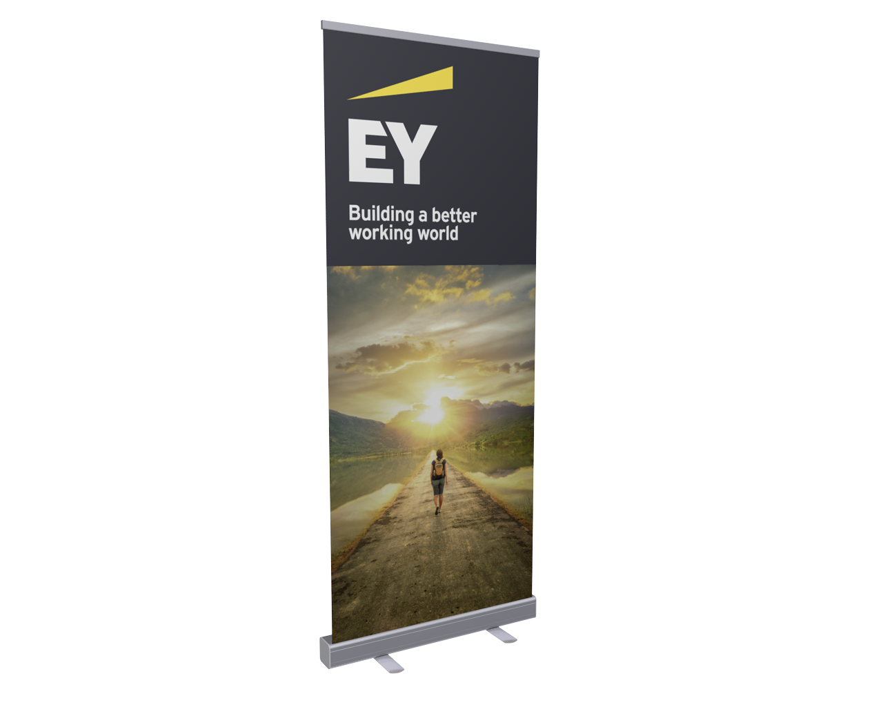 BrandStand 1 Retractable Banner Stand | Trade Show Booth Display