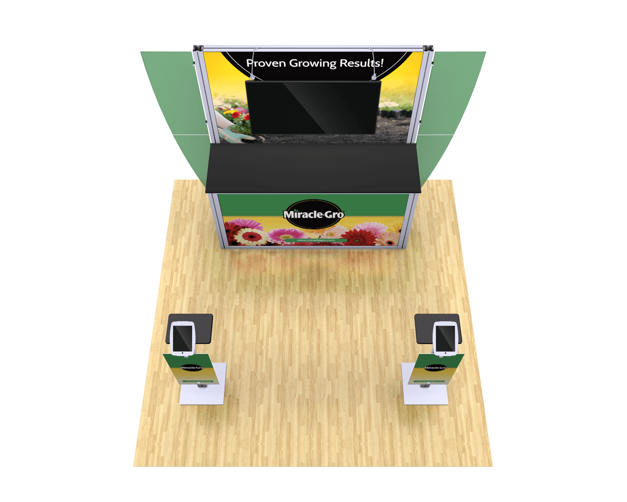 XVline Modular 10ft Trade Show Display Kit - 10.07 | Exhibit Booth ...