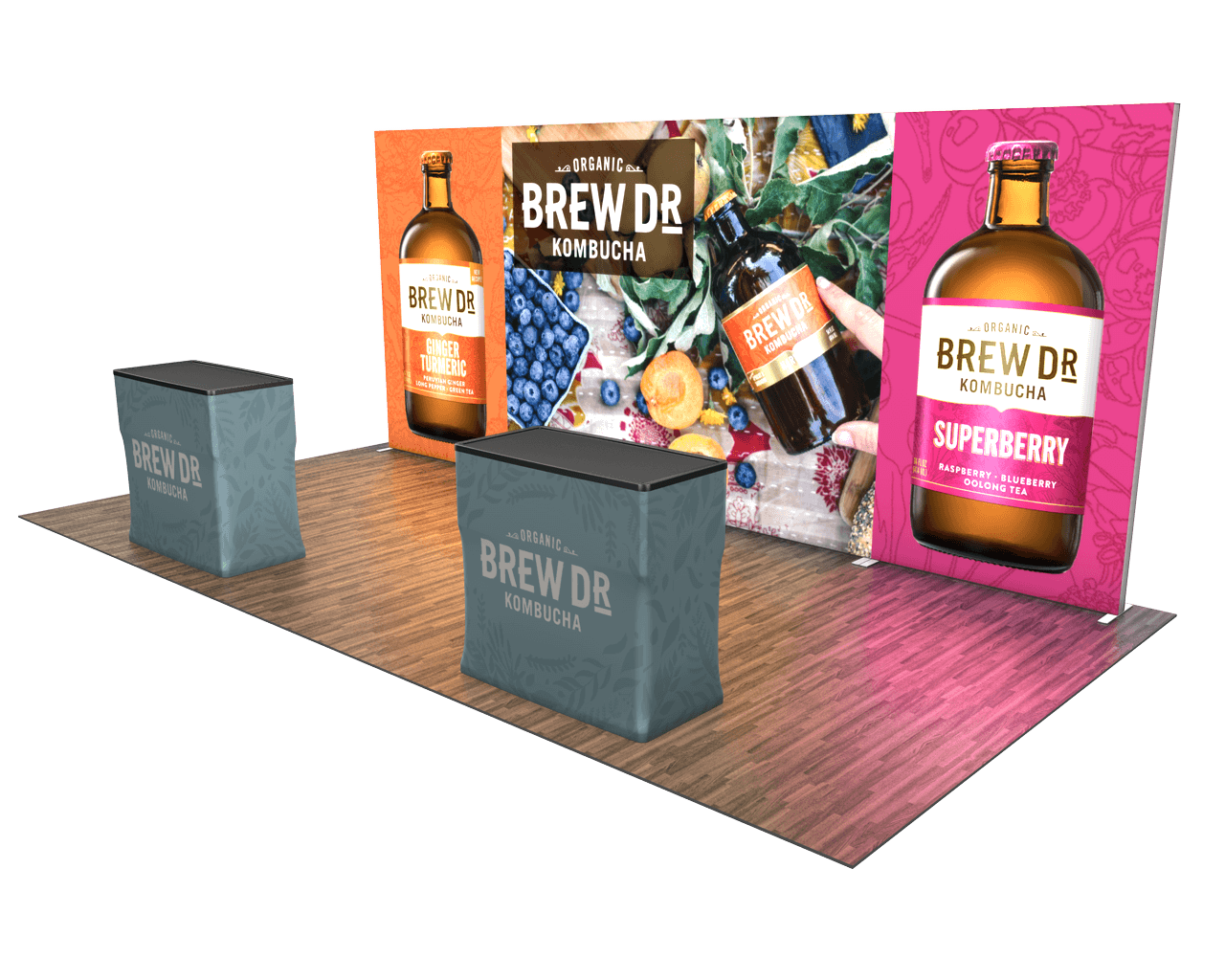 Infinity DNA Pro Lightbox Kit 20.02 | Exhibit Booth | MODdisplays