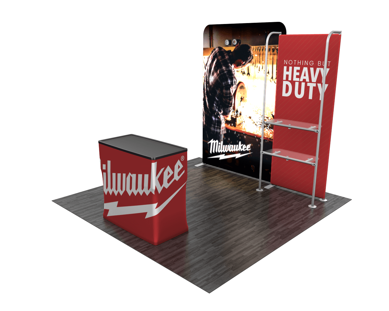 Wavelight Backlit 10ft Trade Show Display Kit - 10.06 | Trade Show ...