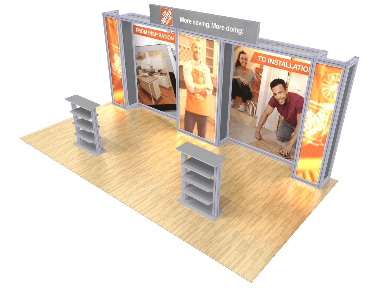 XVline Modular Kit 20.09 | Trade Show Booth Display | MODdisplays