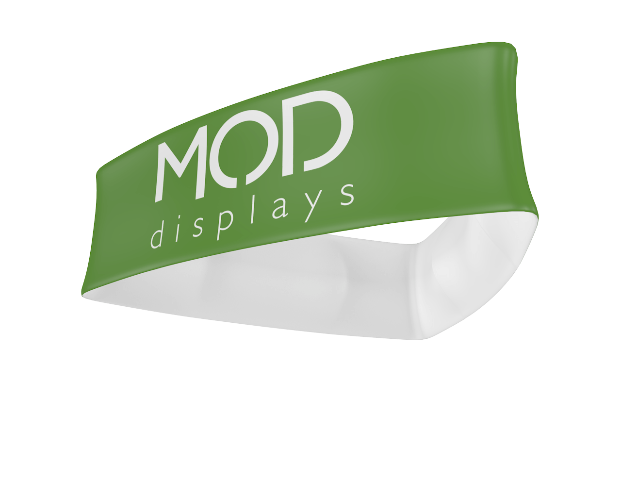 Blimp Trio Curved Hanging Sign | Trade Show Accessory | MODdisplays