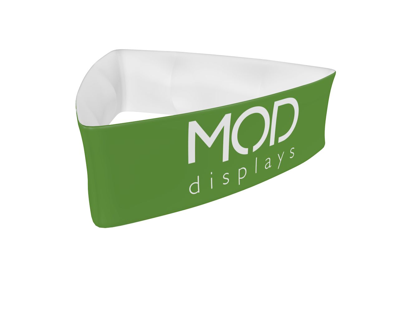 Blimp Trio Curved Hanging Sign | Trade Show Accessory | MODdisplays