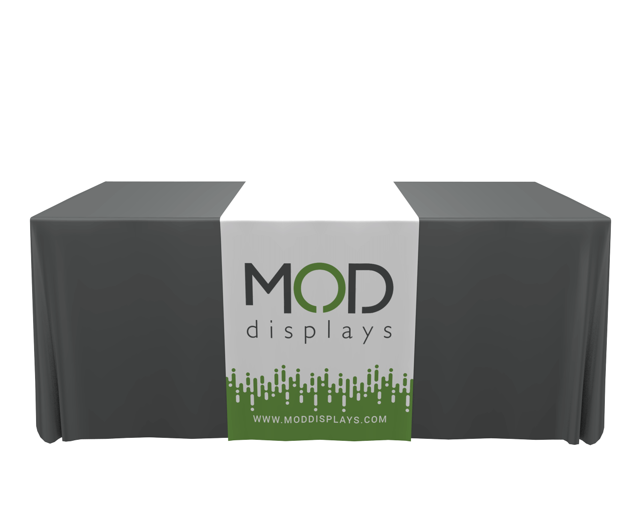 24" Table Runner with Full Print | Trade Show Accessory | MODdisplays