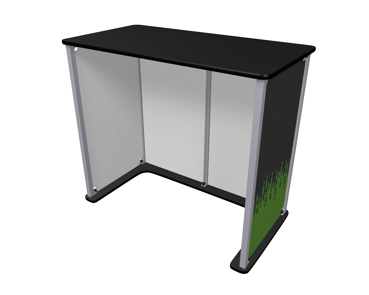 Exhibitline D4524 Desk | Trade Show Counter | MODdisplays