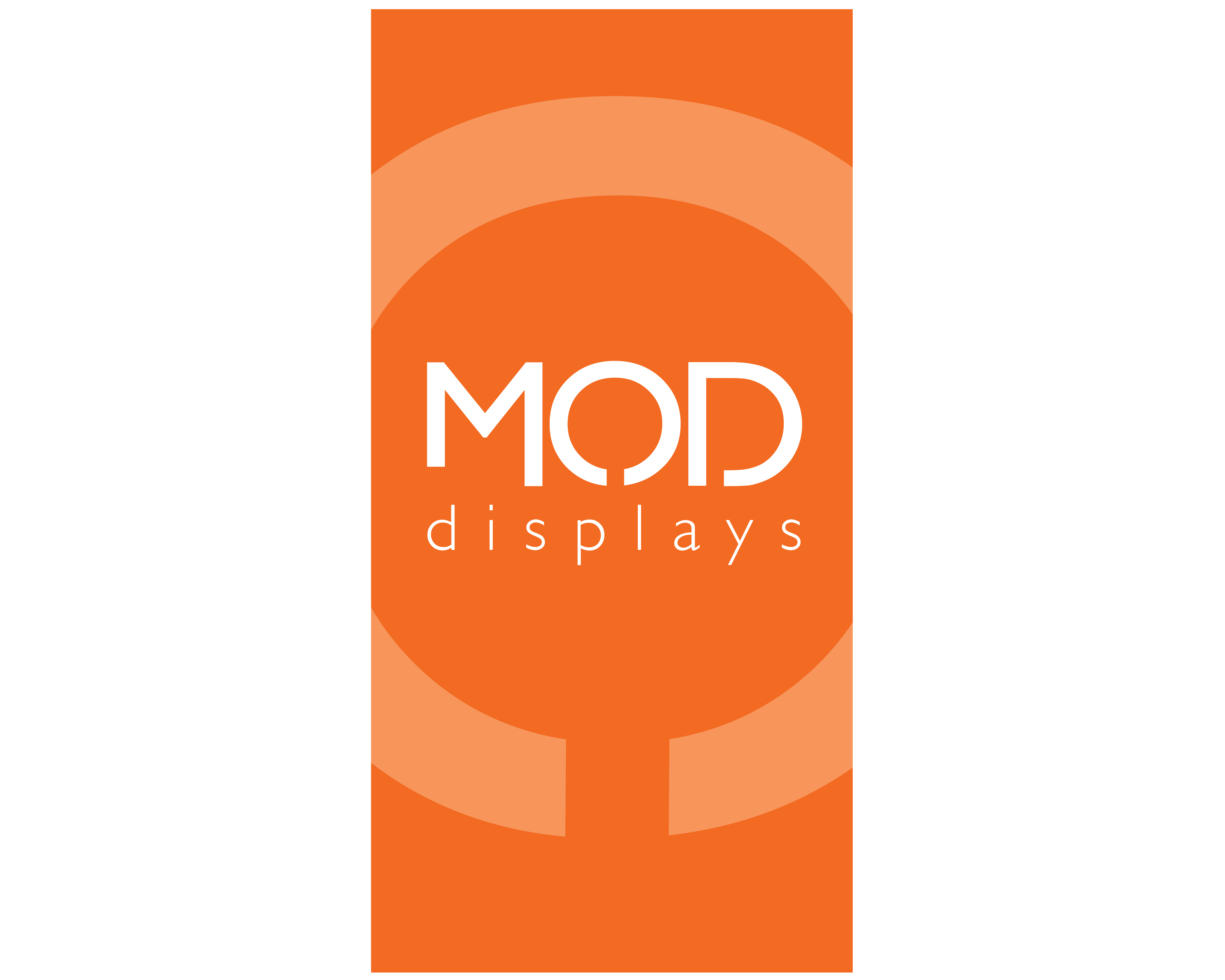 Exhibitline Plasma Stand Printed Infill | Replacement Graphic | MODdisplays