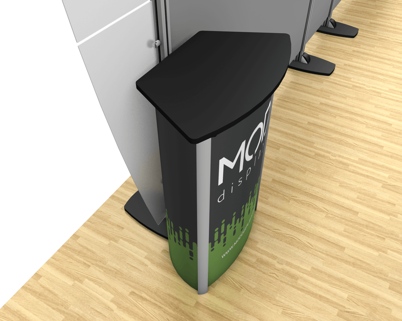 Exhibitline Enclosed Counter | Trade Show Counter | MODdisplays