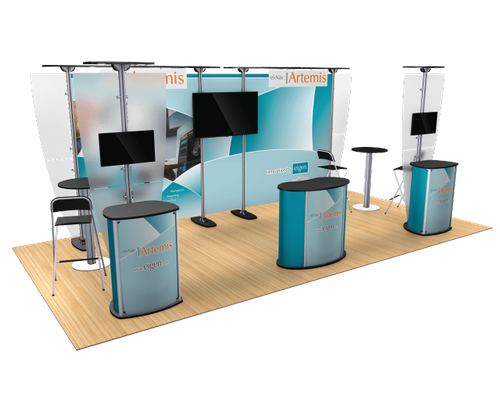 Exhibitline 10 x 20 Trade Show Displays | MODdisplays