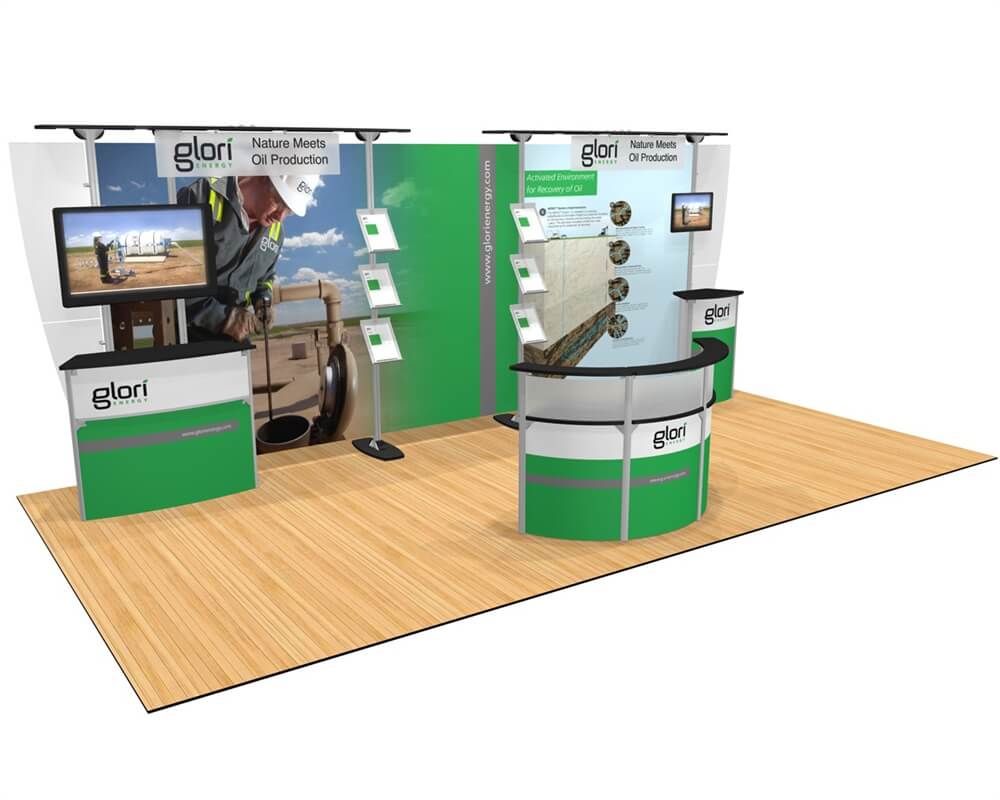 Exhibitline 10 x 20 Trade Show Displays | MODdisplays