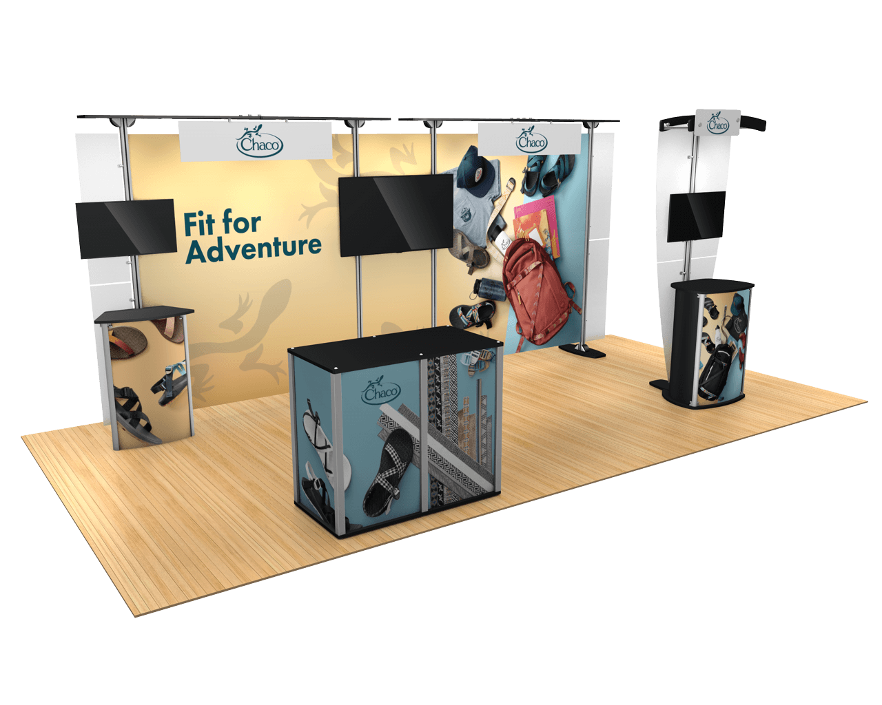 Exhibitline 10 x 20 Trade Show Displays | MODdisplays