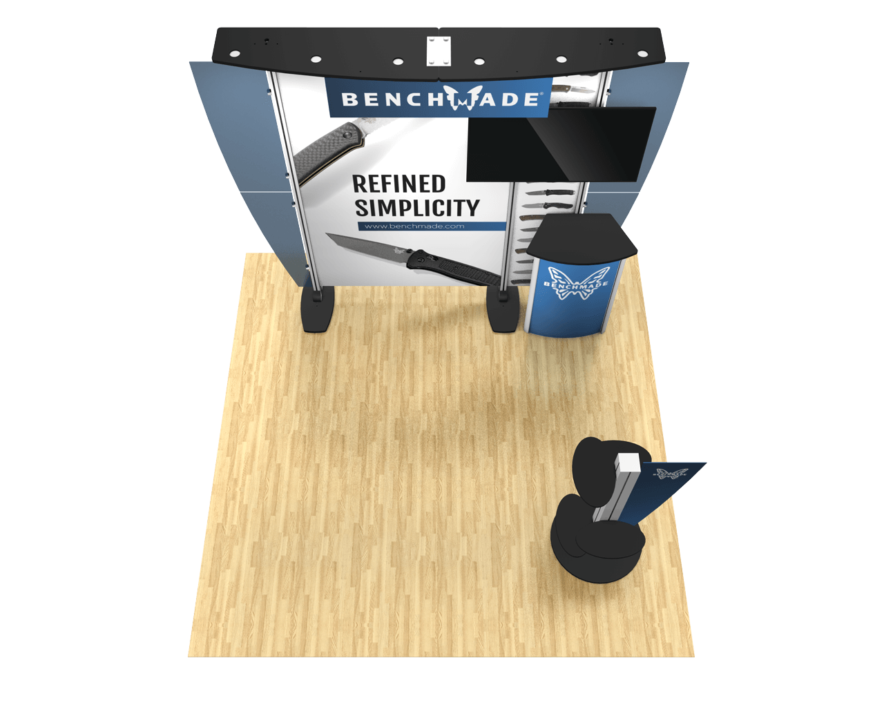 Exhibitline 10ft Trade Show Display Kit - 10.11 | Exhibit Booth ...