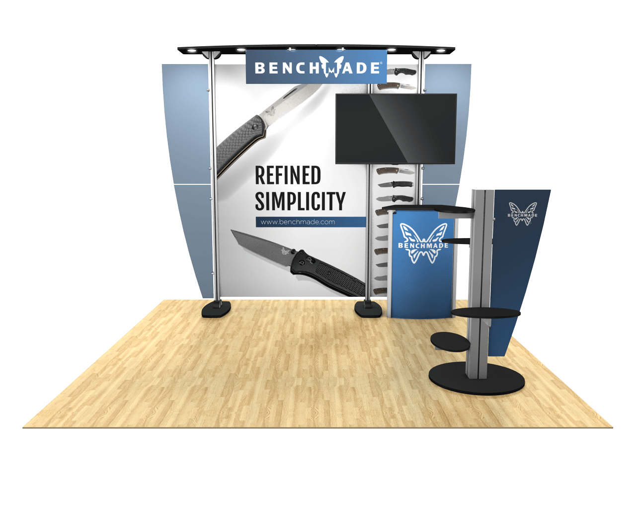 Exhibitline 10ft Trade Show Display Kit - 10.11 | Exhibit Booth ...