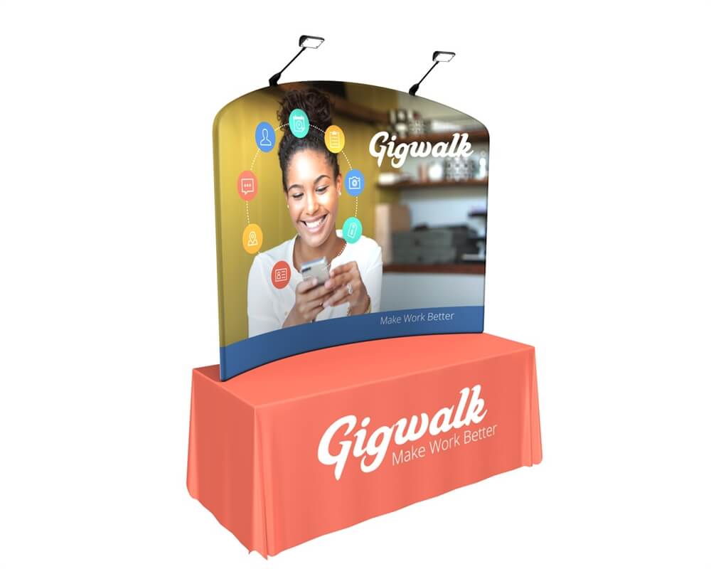 Waveline 6ft Tabletop Kit | Trade Show Booth Display