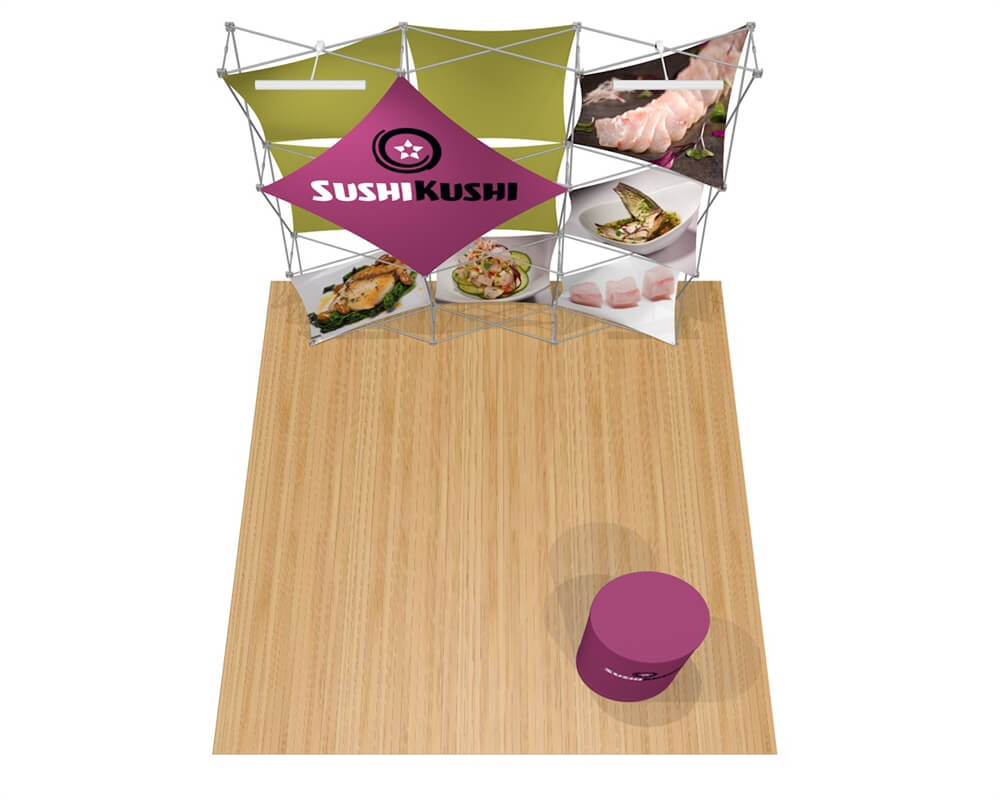 3D Snap 3x3 Kit 8.03 | Trade Show Booth Display | MODdisplays