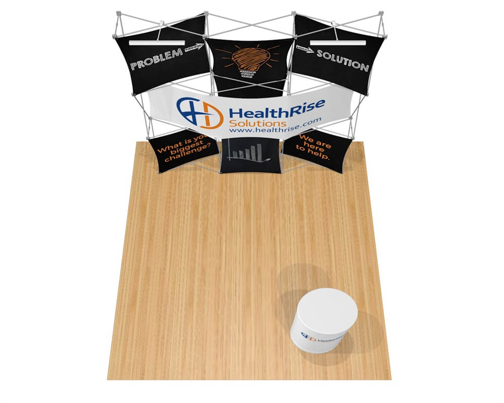 3D Snap 3x3 Kit 8.02 | Trade Show Booth Display | MODdisplays