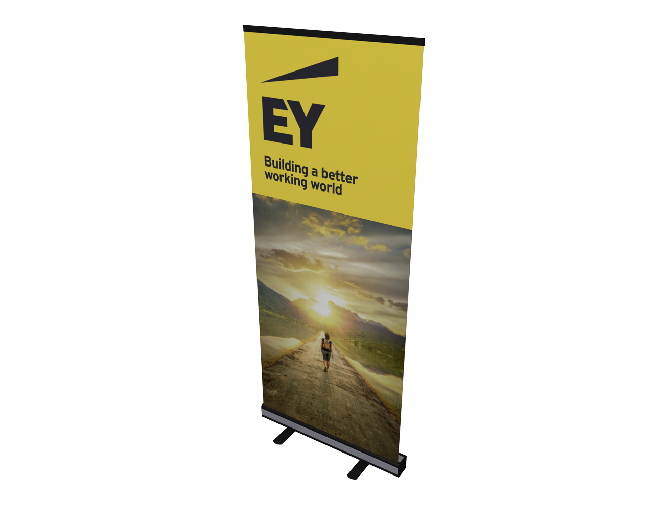 BrandStand 1 Retractable Banner Stand | Trade Show Booth Display