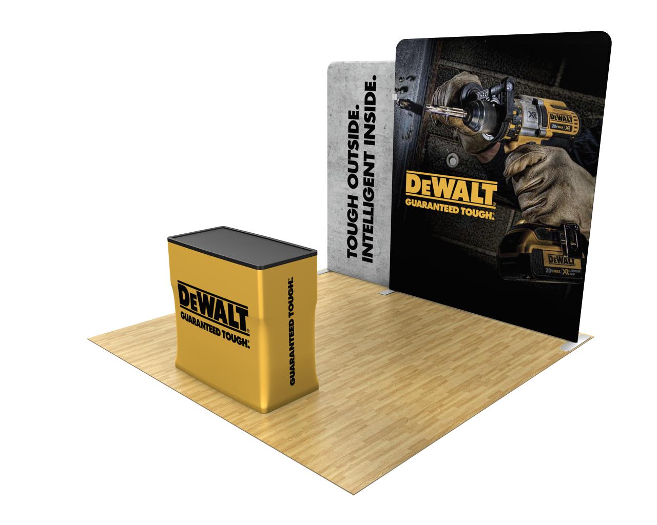 Waveline Media 10ft Trade Show Display Kit - 10.13 | Exhibit Booth ...
