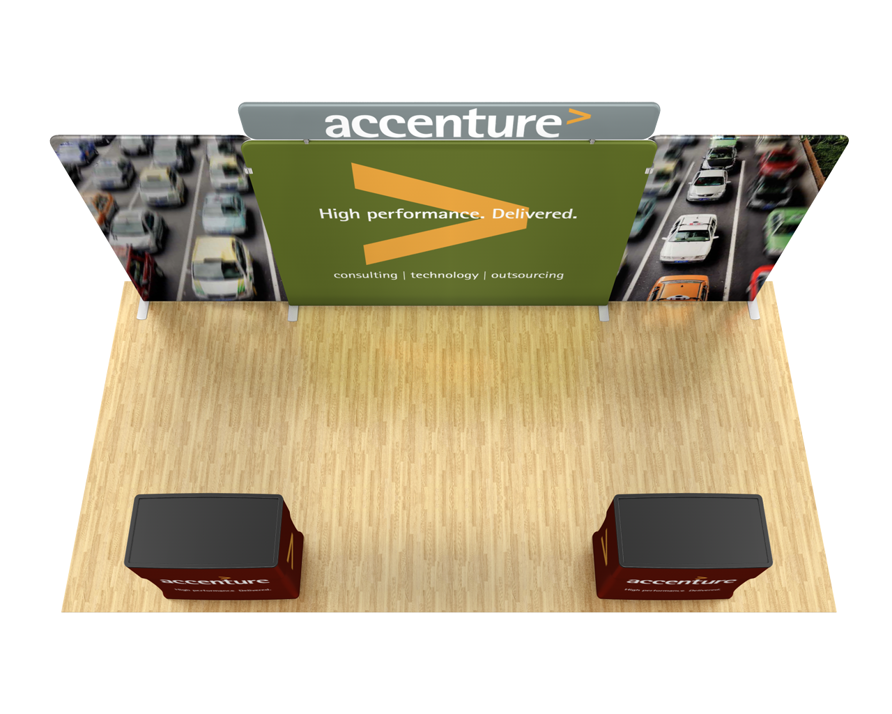 Waveline Media Kit 20.03 | Trade Show Booth Display