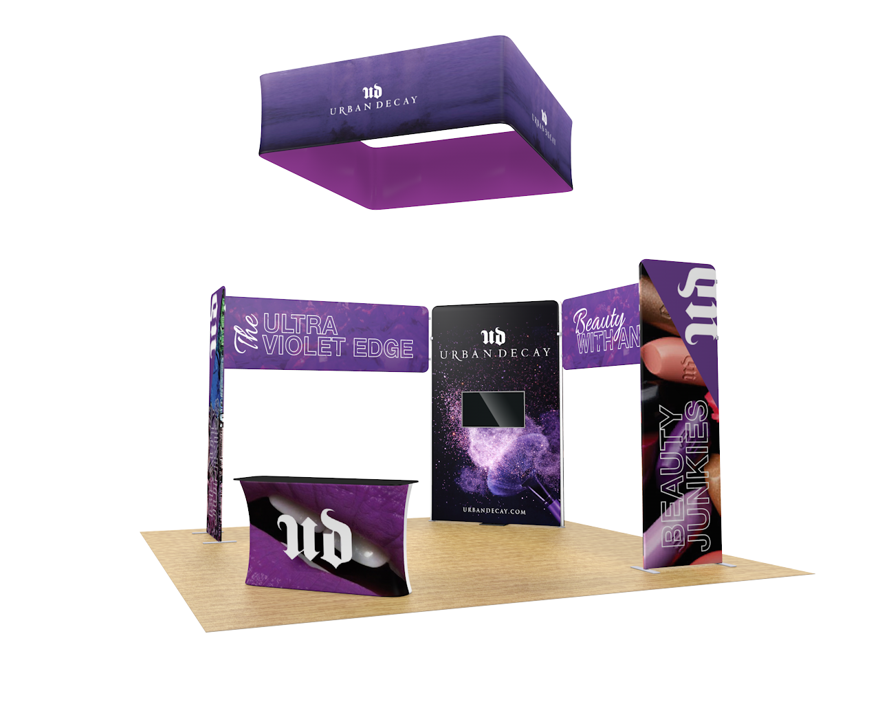 Waveline Media Island 2020.04 | Trade Show Booth Display | MODdisplays