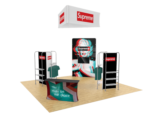 Waveline Media Island 2020.09 | Trade Show Booth Display