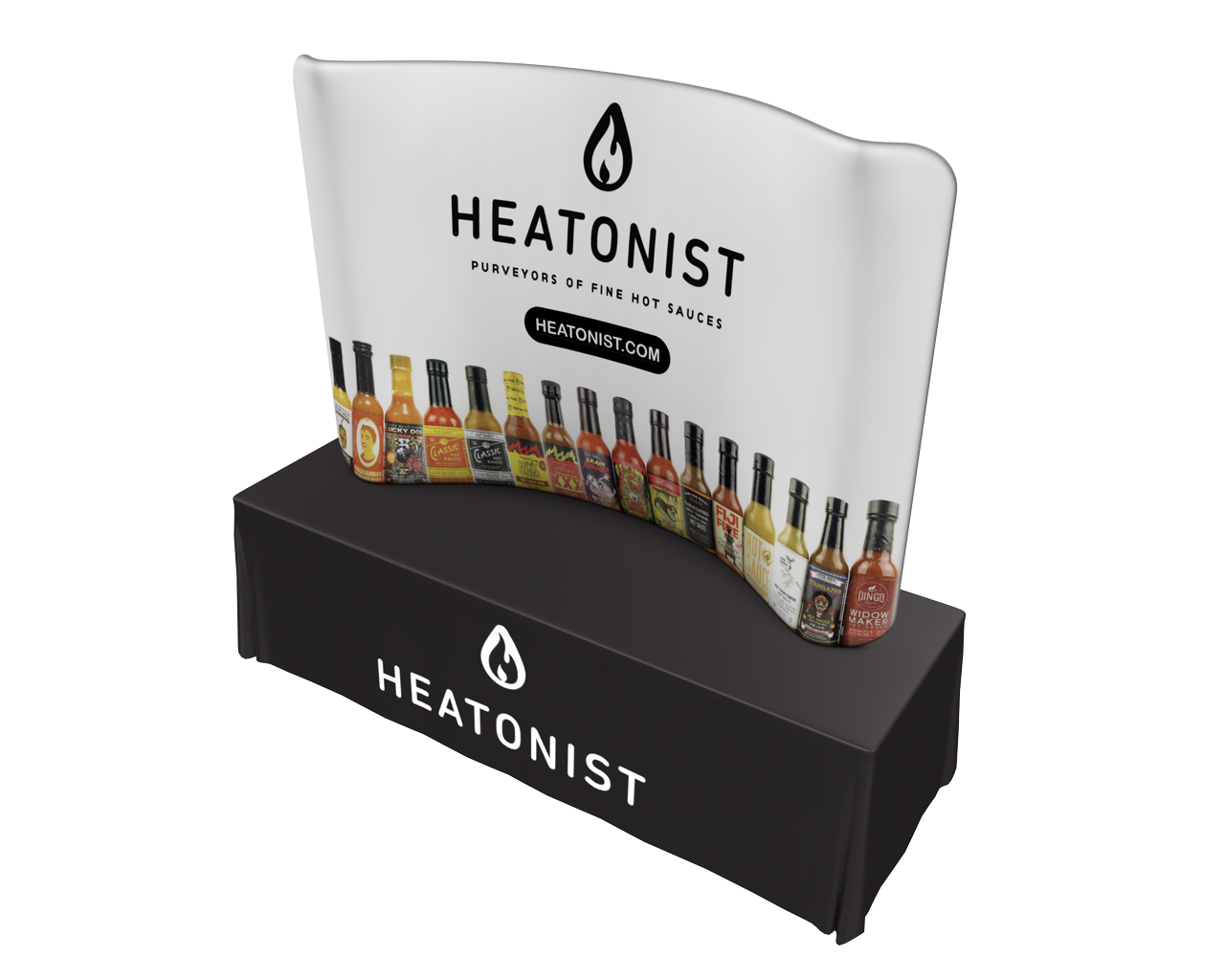 Waveline 8ft Tabletop Kit | Trade Show Booth Display | MODdisplays