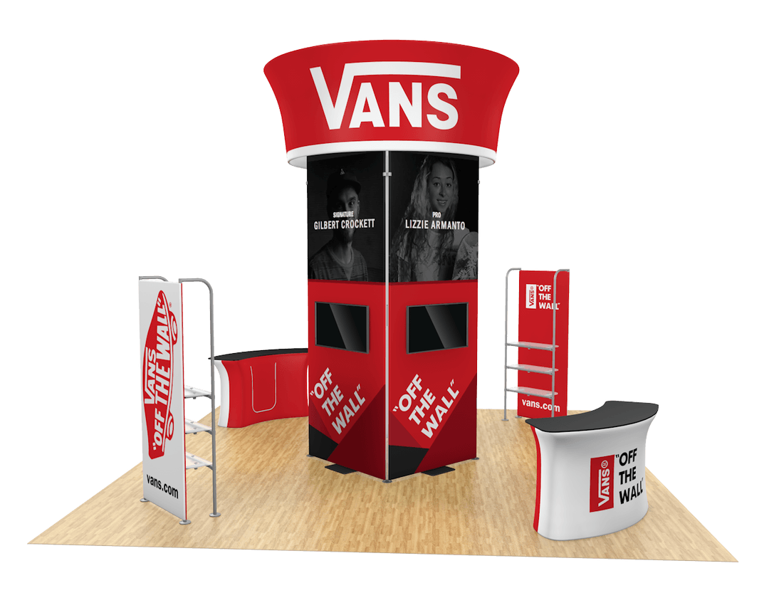 Waveline Media Island 2020.08 | Trade Show Booth Display