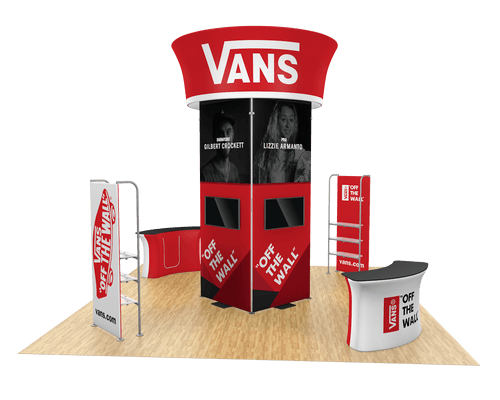Waveline Media Island 2020.08 | Trade Show Booth Display