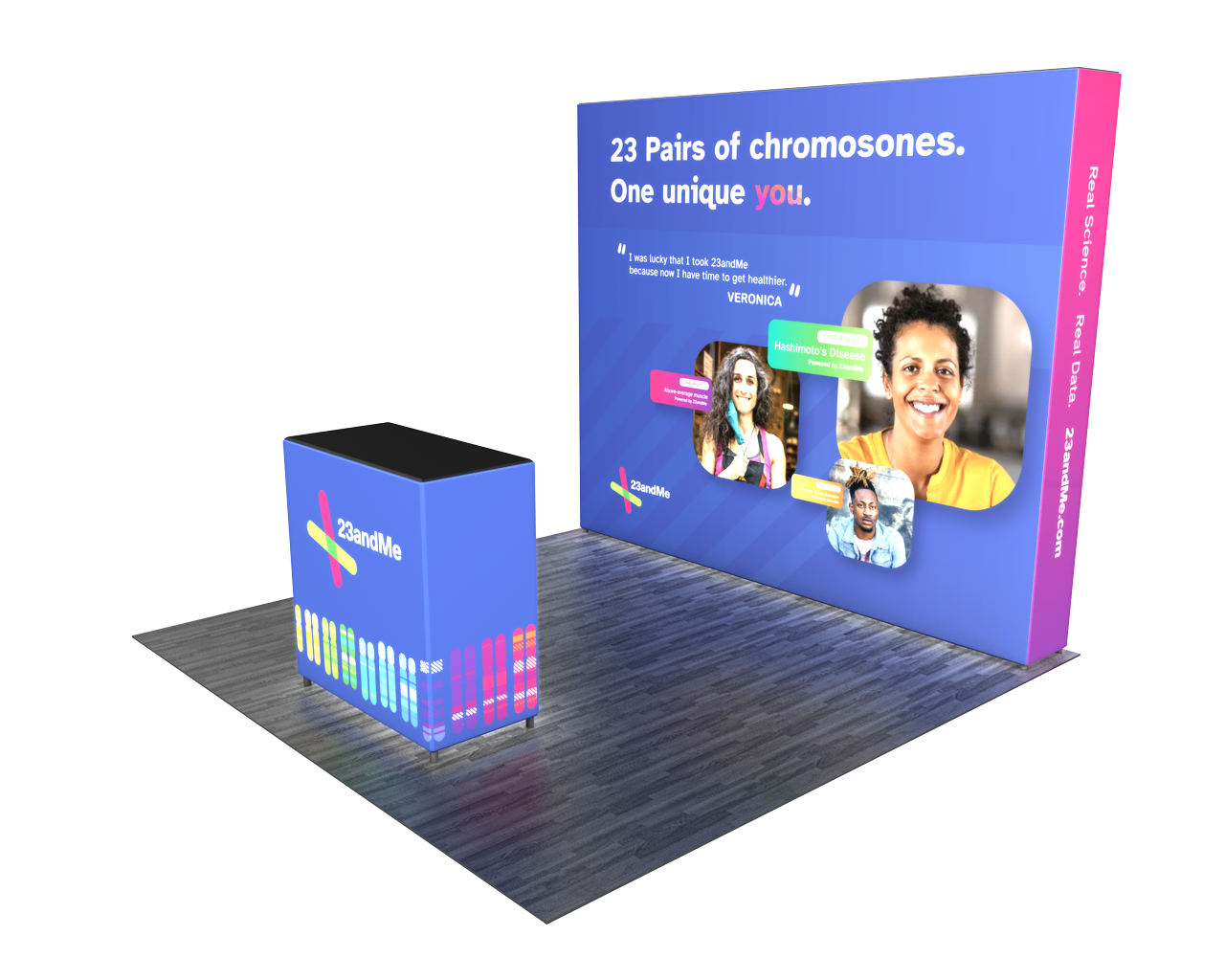 Casonara 360 Backlit Trade Show Display Kit - 10.01 | | MODdisplays