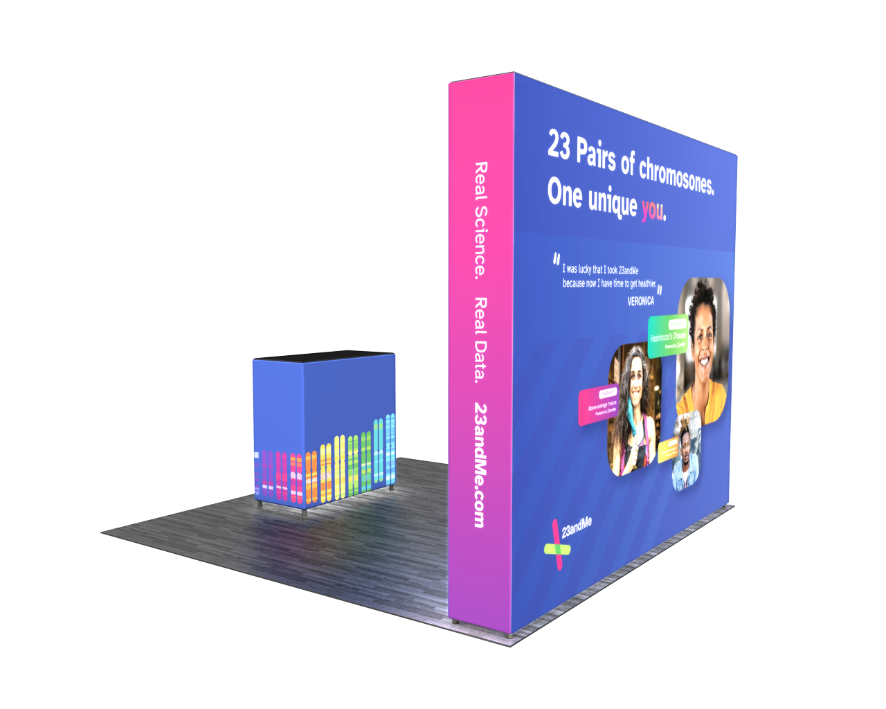 Casonara 360 Backlit Trade Show Display Kit - 10.01 | | MODdisplays