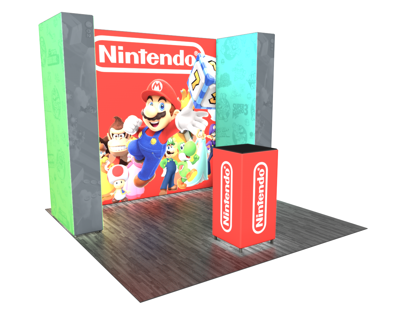 Casonara 360 Backlit Trade Show Display Kit - 10.03 | | MODdisplays