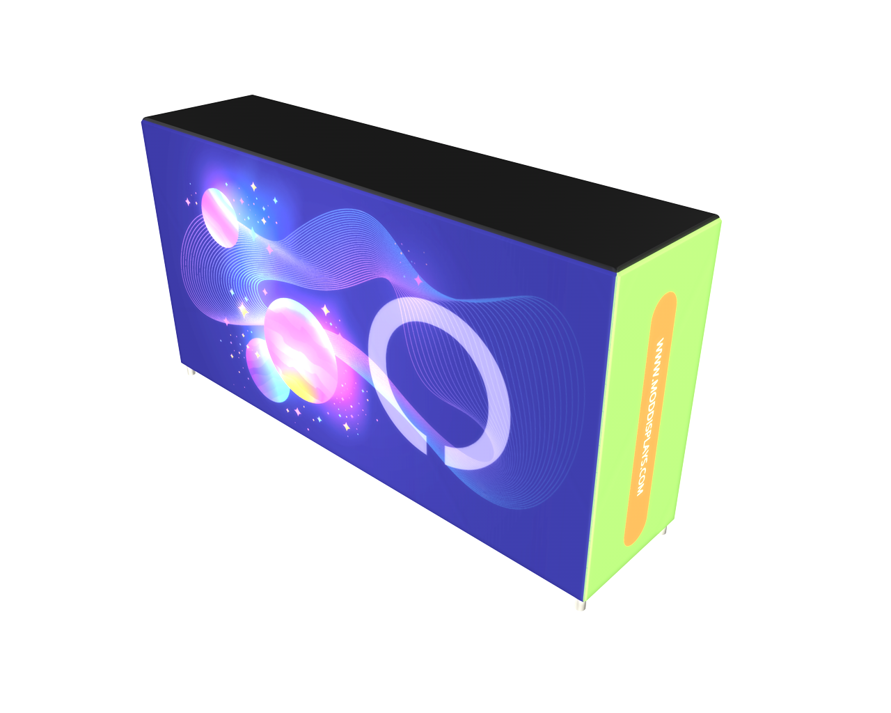 Casonara 360 Backlit Counter - Large | | MODdisplays