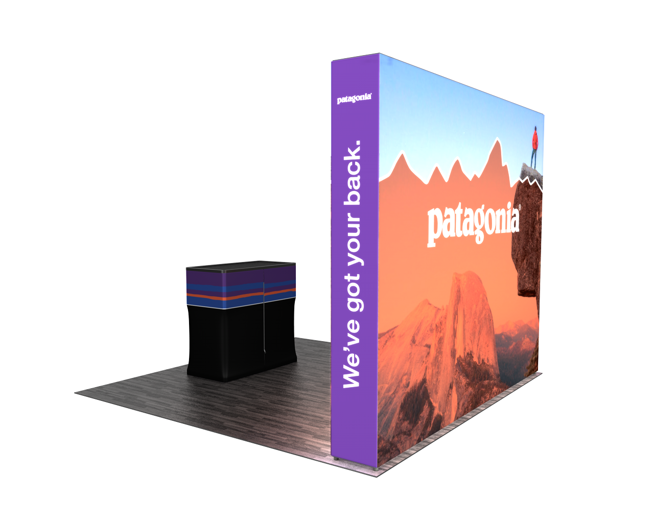 Casonara 360 Backlit Trade Show Display Kit - 10.04 | | MODdisplays