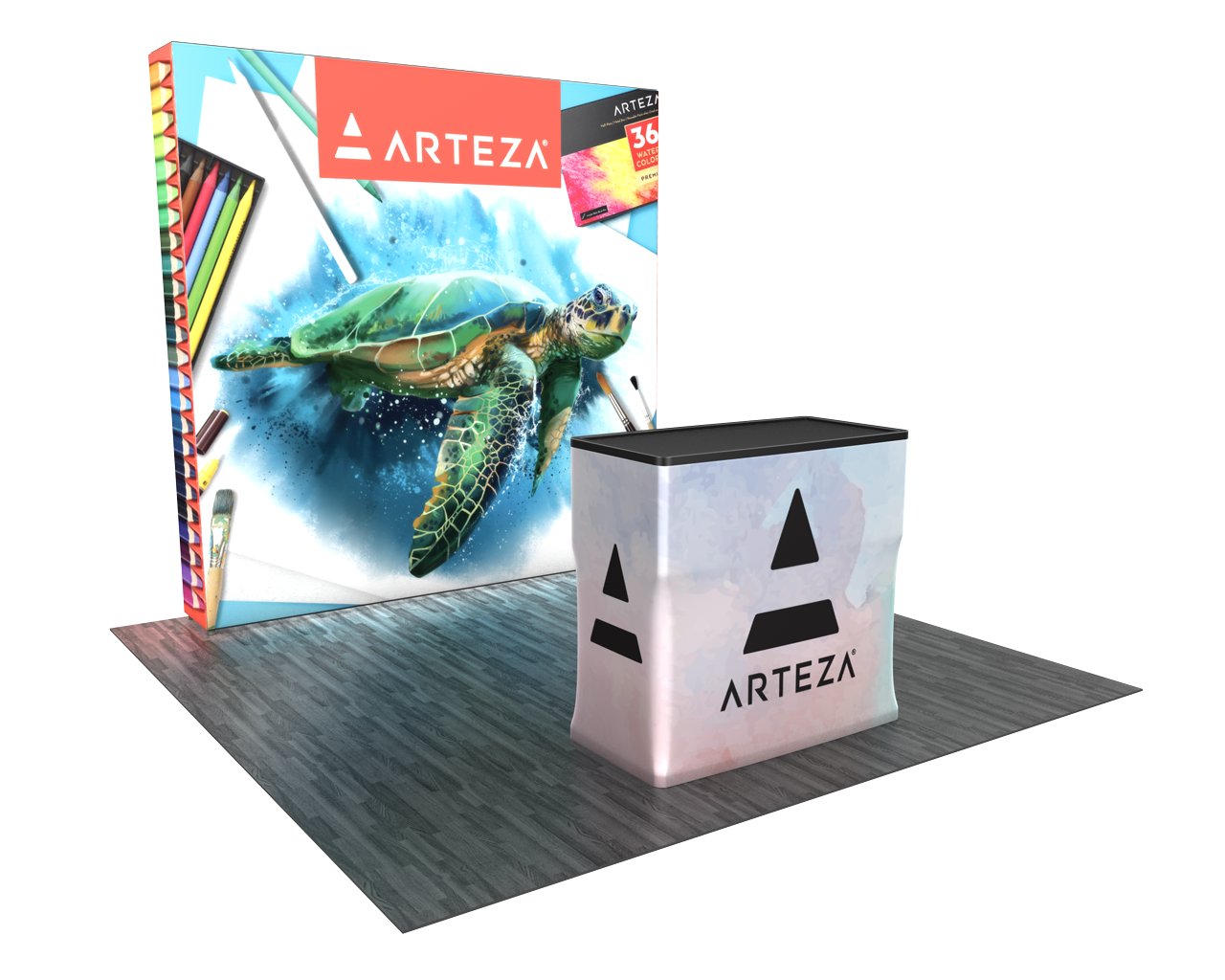 Casonara 360 Backlit Trade Show Display Kit - 10.05 | | MODdisplays