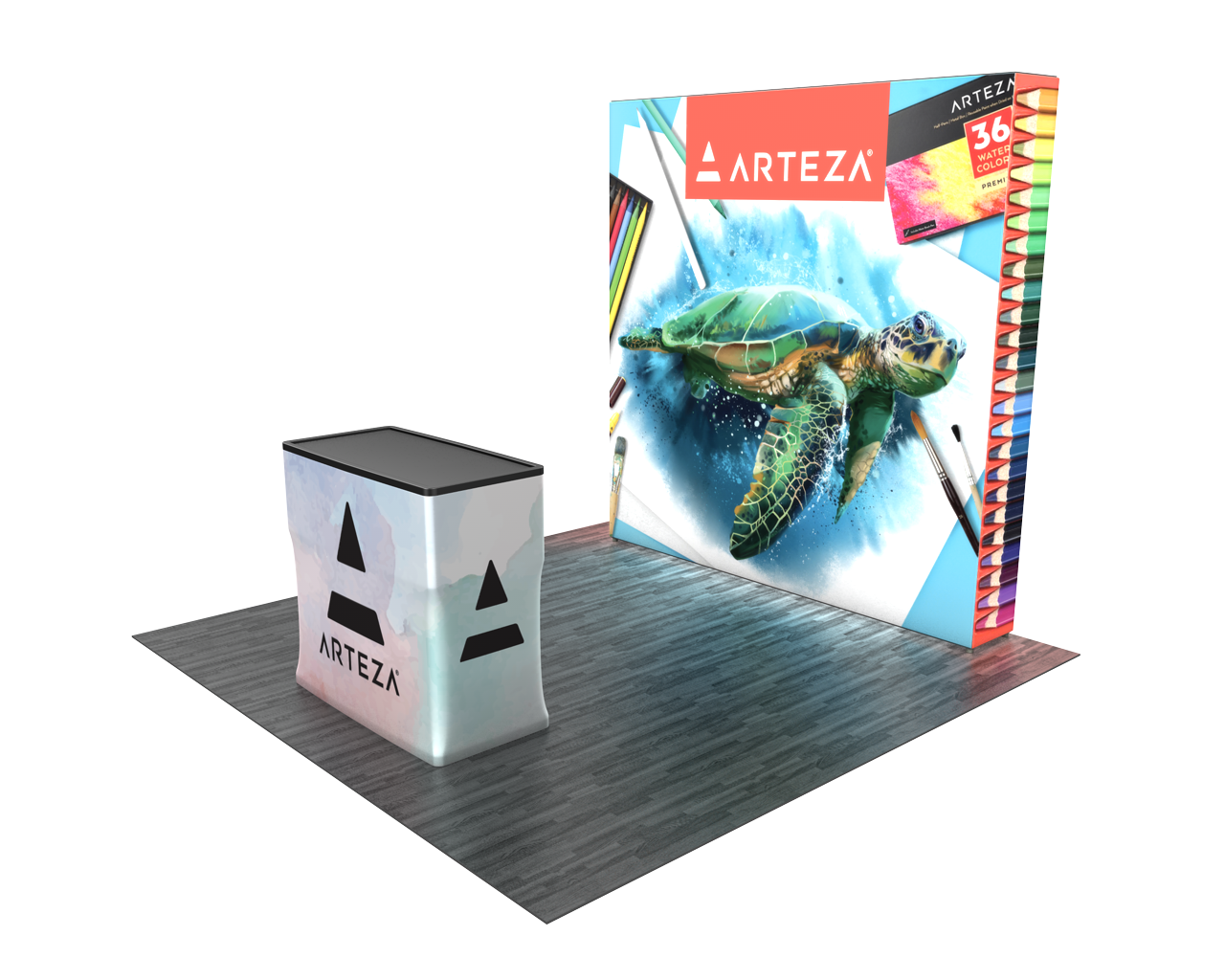 Casonara 360 Backlit Trade Show Display Kit - 10.05 | | MODdisplays