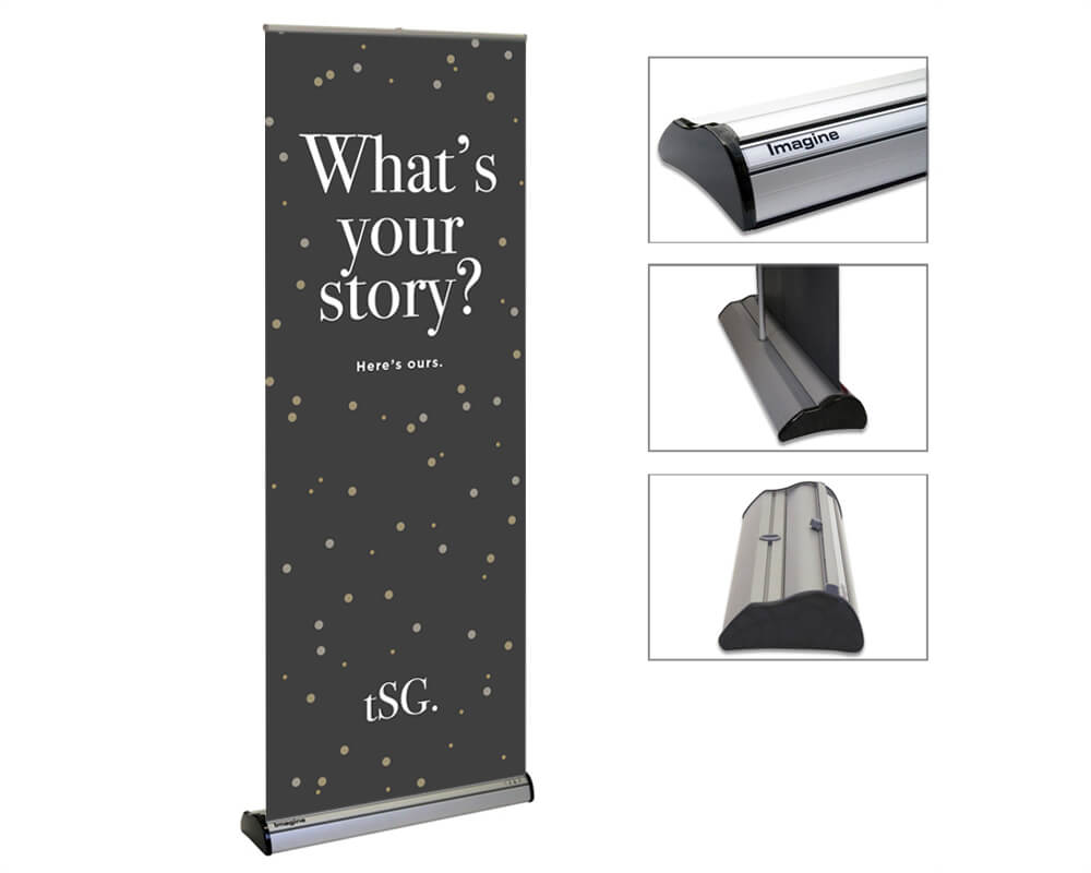 Imagine Retractable Banner Stand | Trade Show Booth Display | MODdisplays