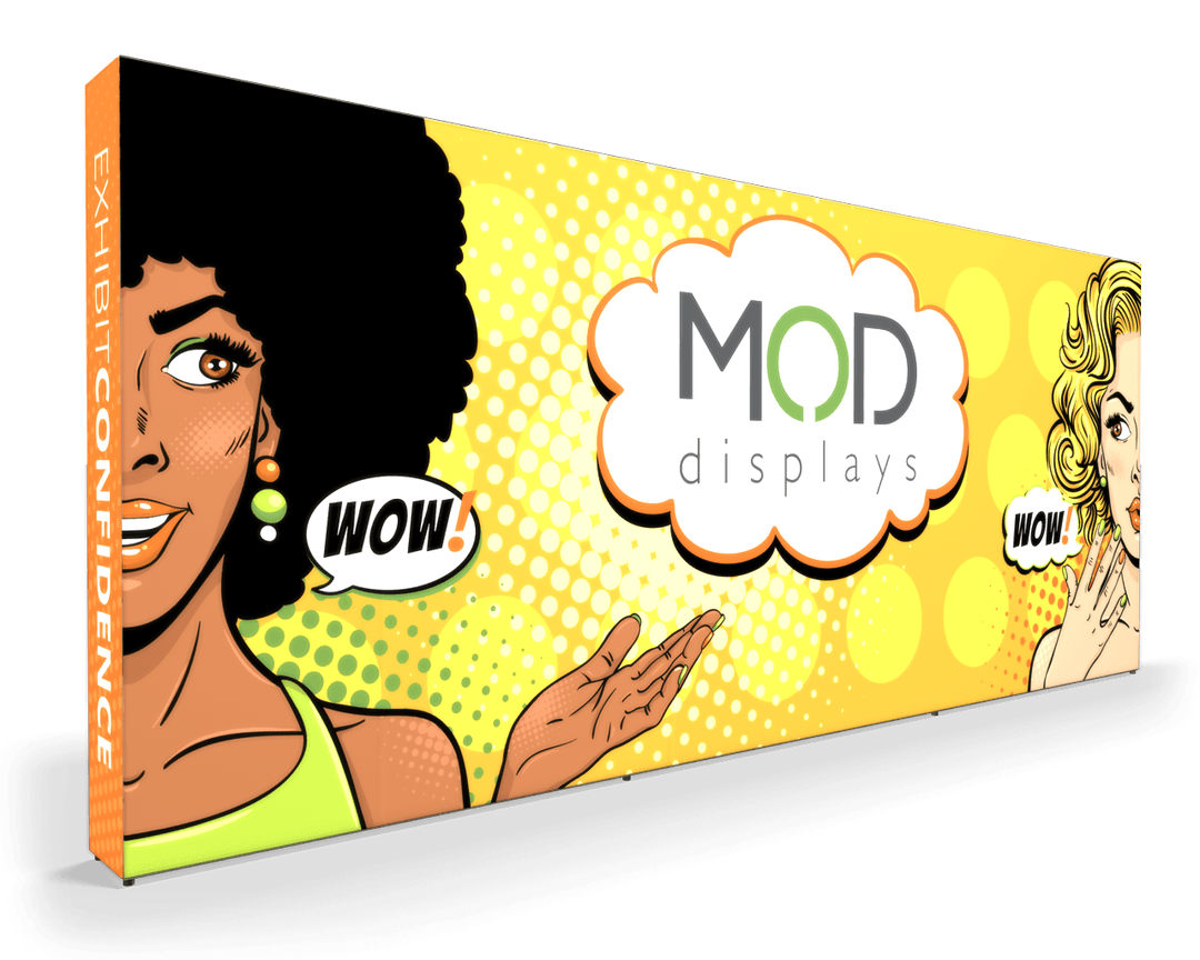 10x20 Backlit Trade Show Display Casonara 360 | MODdisplays