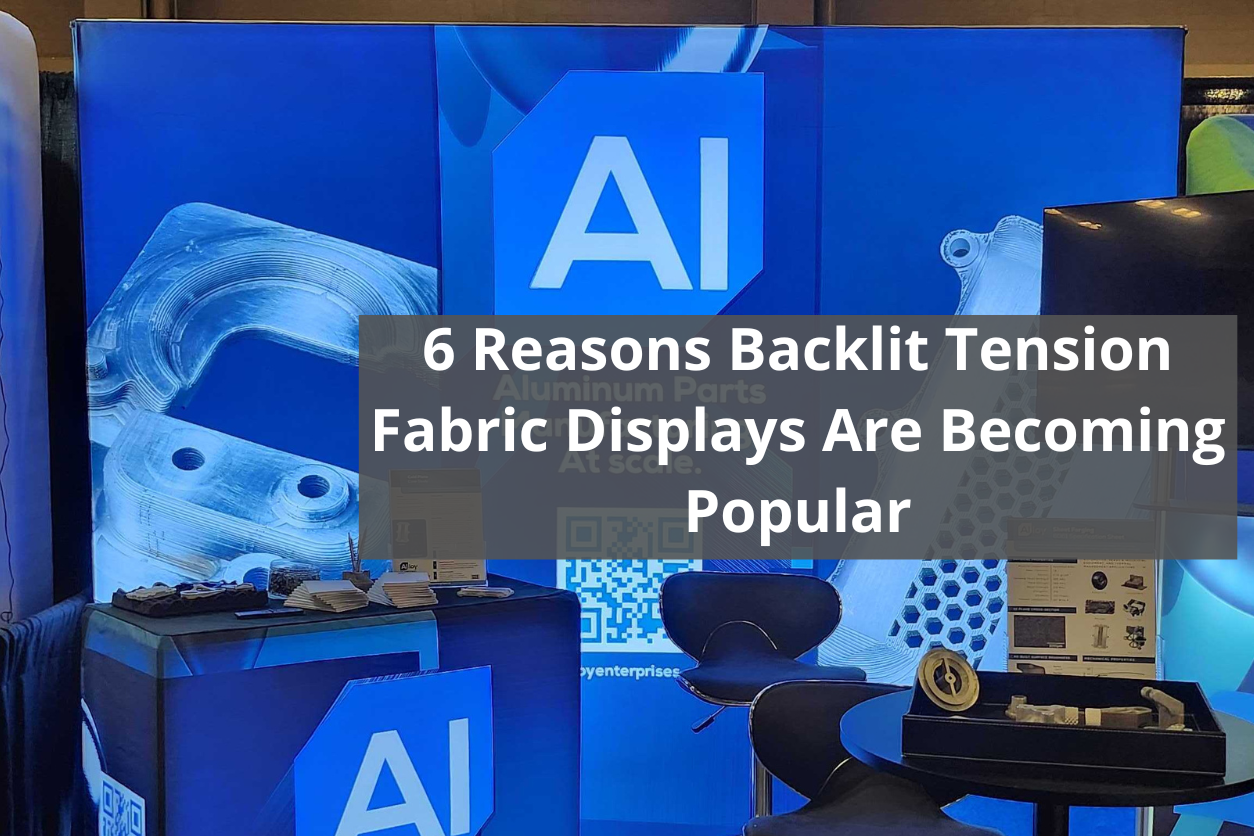6 Reasons Backlit Tension Fabric Displays Are Becoming Popular | MOD Blog
