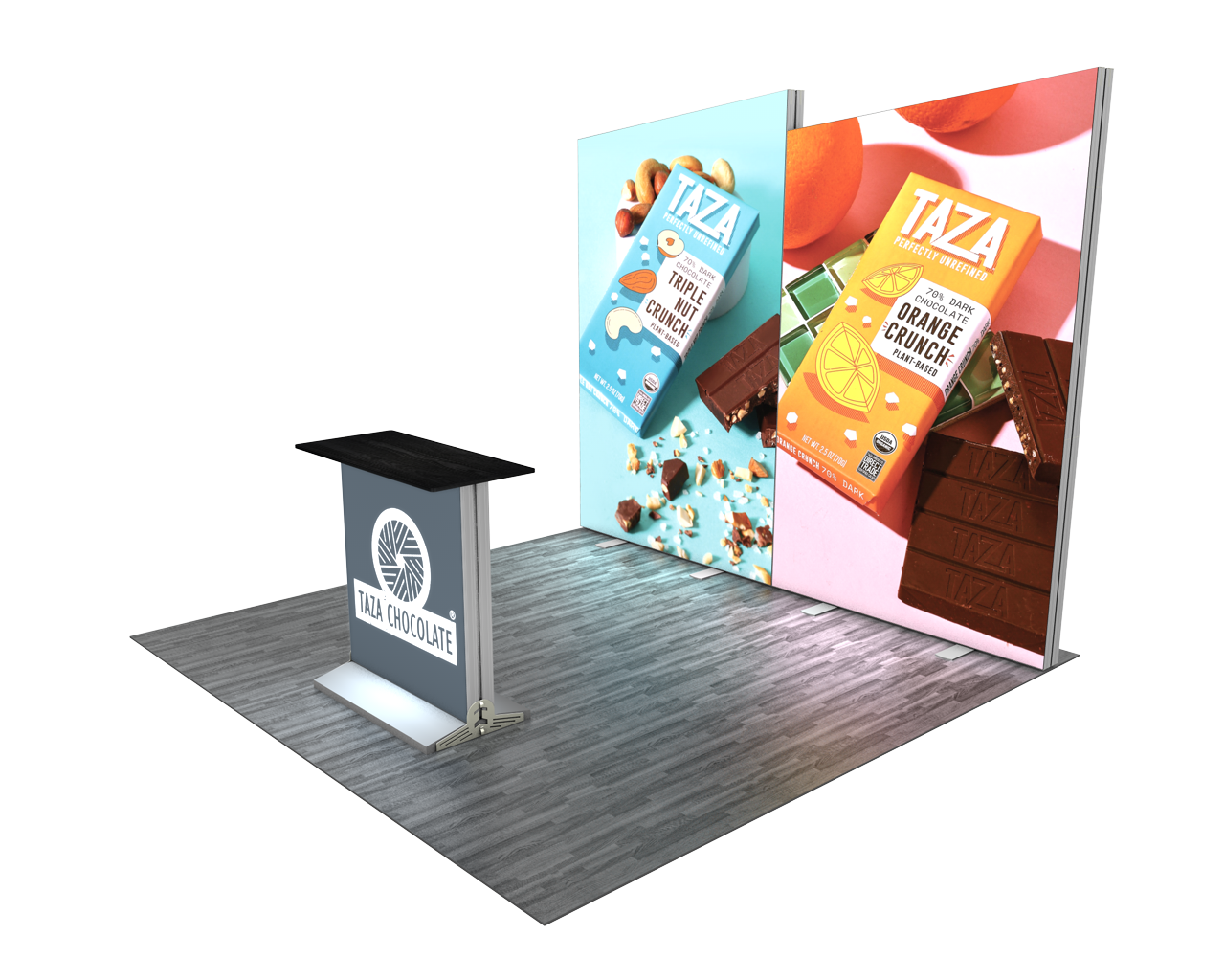 BrightLine Backlit Trade Show Display Kit - 10.01 | Exhibit Booth ...