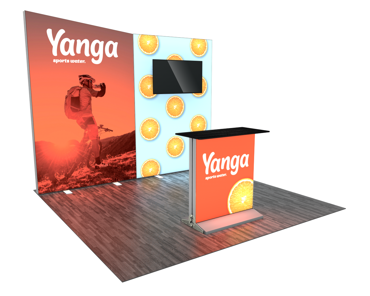 BrightLine Backlit Trade Show Display Kit - 10.03 | Exhibit Booth ...