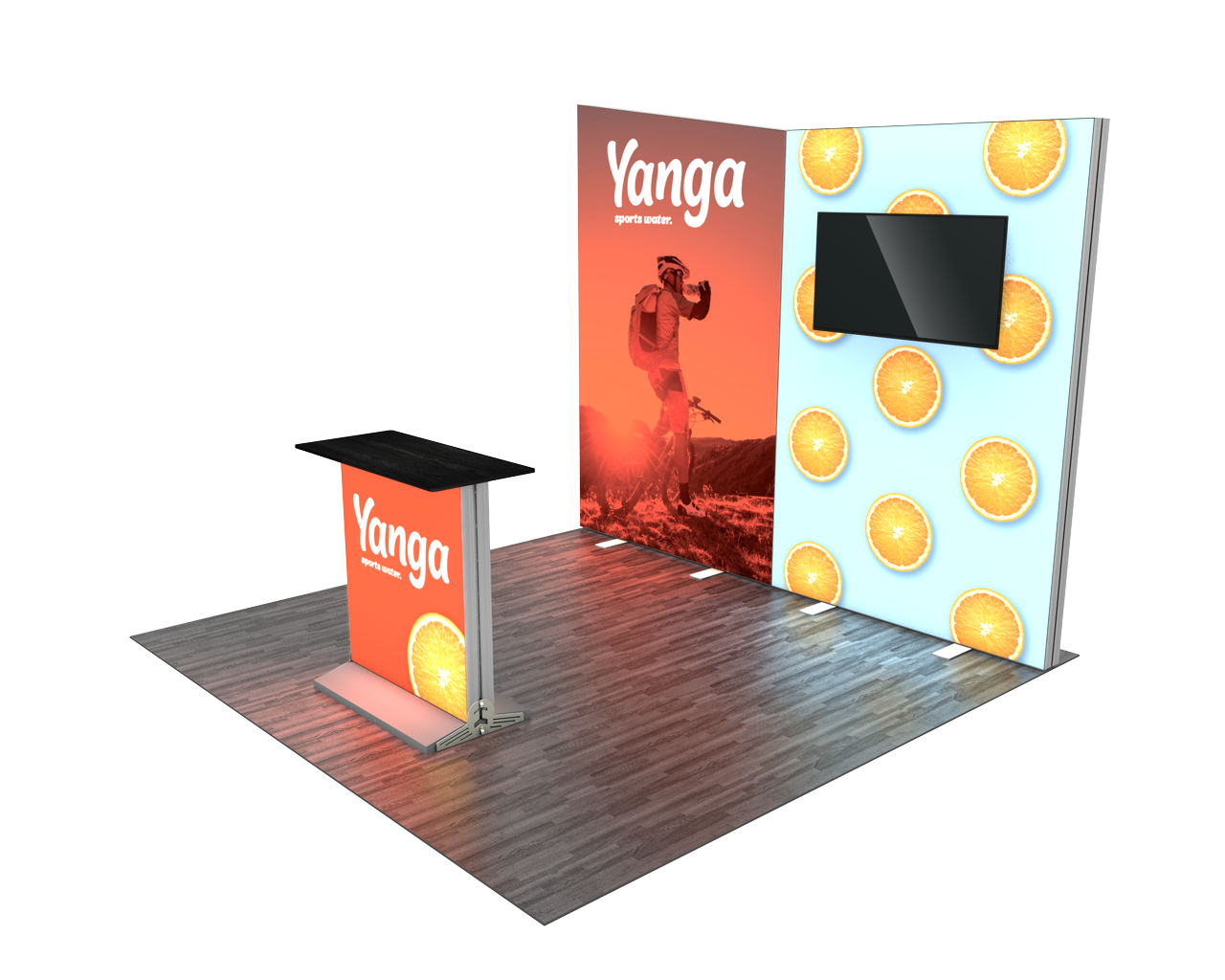 BrightLine Backlit Trade Show Display Kit - 10.03 | Exhibit Booth ...