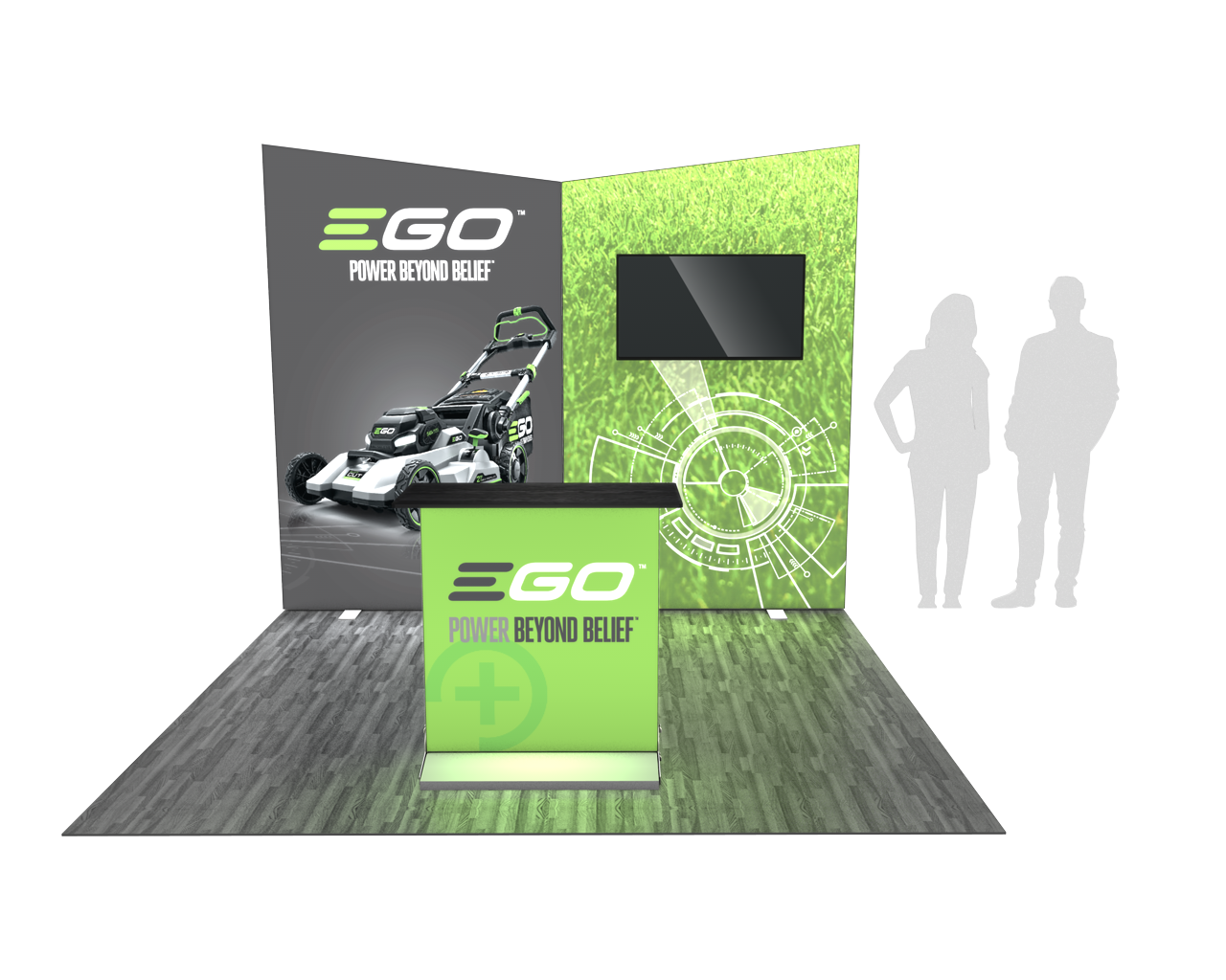 BrightLine Backlit Trade Show Display Kit - 10.04 | Exhibit Booth ...