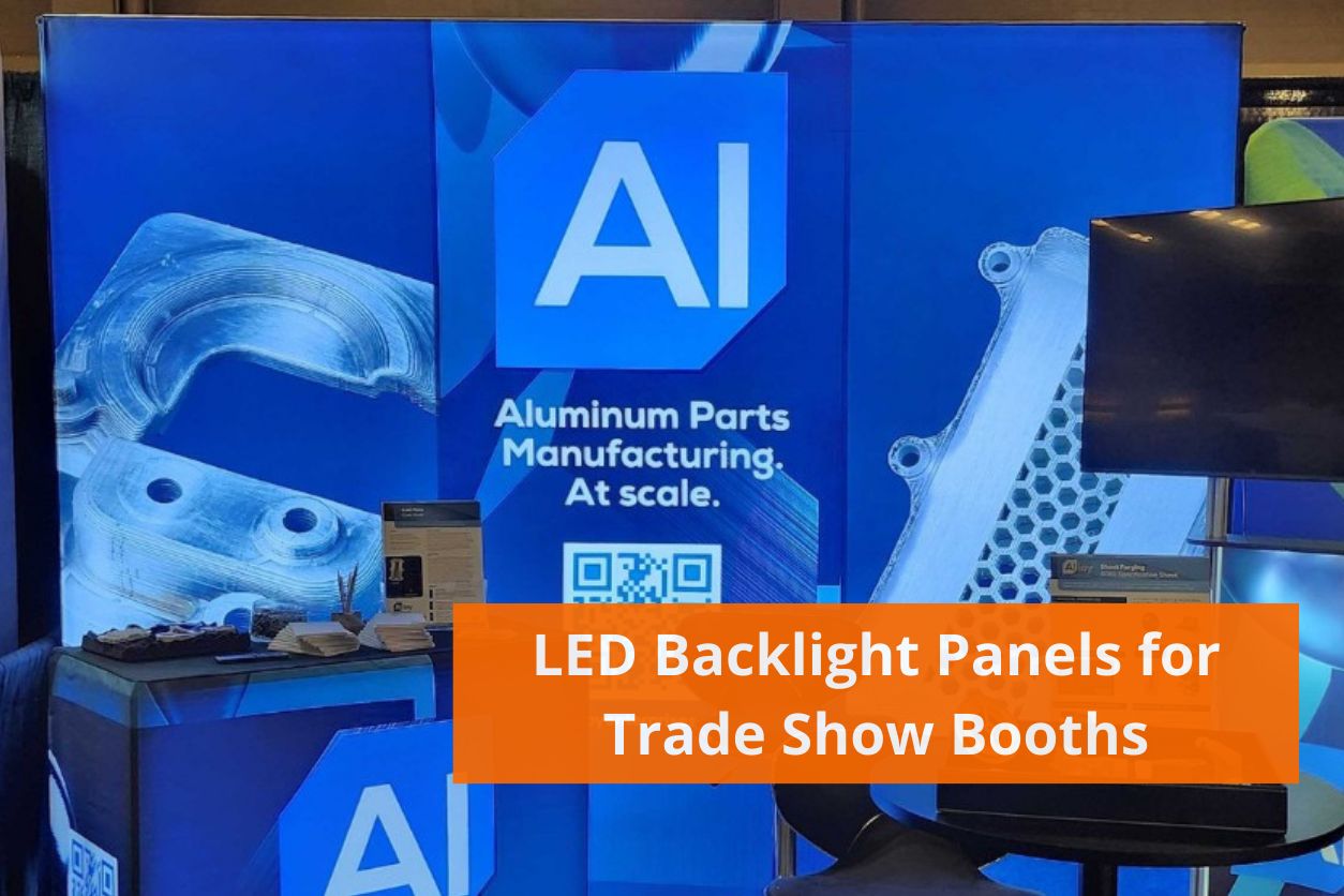 LED Backlight Panels for Trade Show Booths | MOD Blog