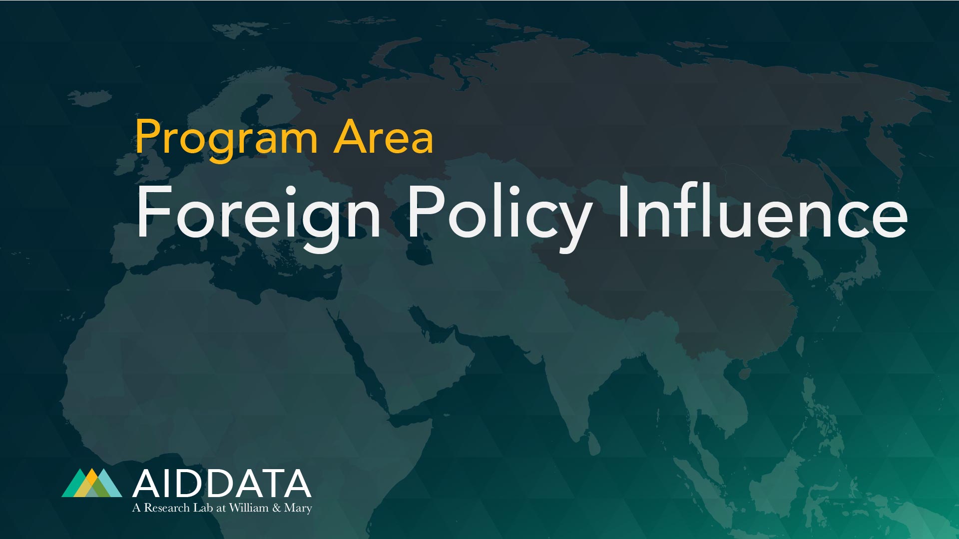 Foreign Policy Influence