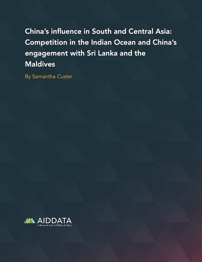 AidData | China’s influence in South and Central Asia: Competition in ...
