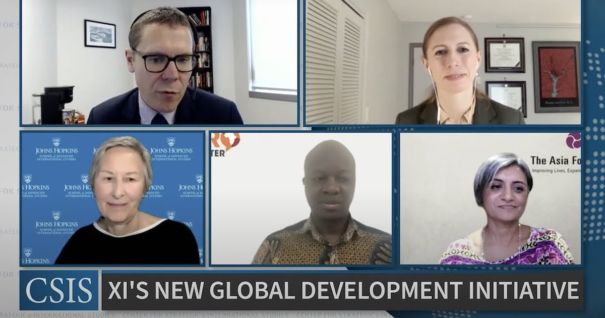 AidData Events | Xi's New Global Development Initiative