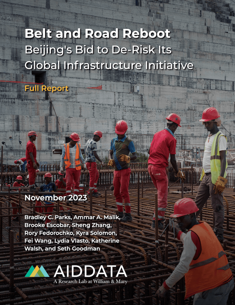 AidData | Belt and Road Reboot: Beijing’s Bid to De-Risk Its Global ...