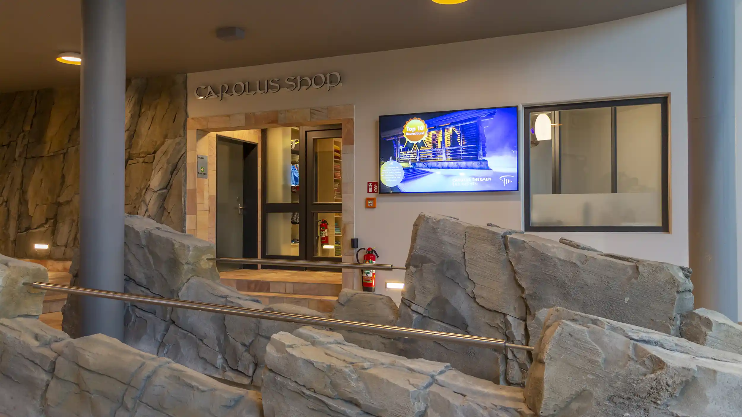 Die Carolus Thermen in Aachen setzen auf Digital Signage | Wedeko ...